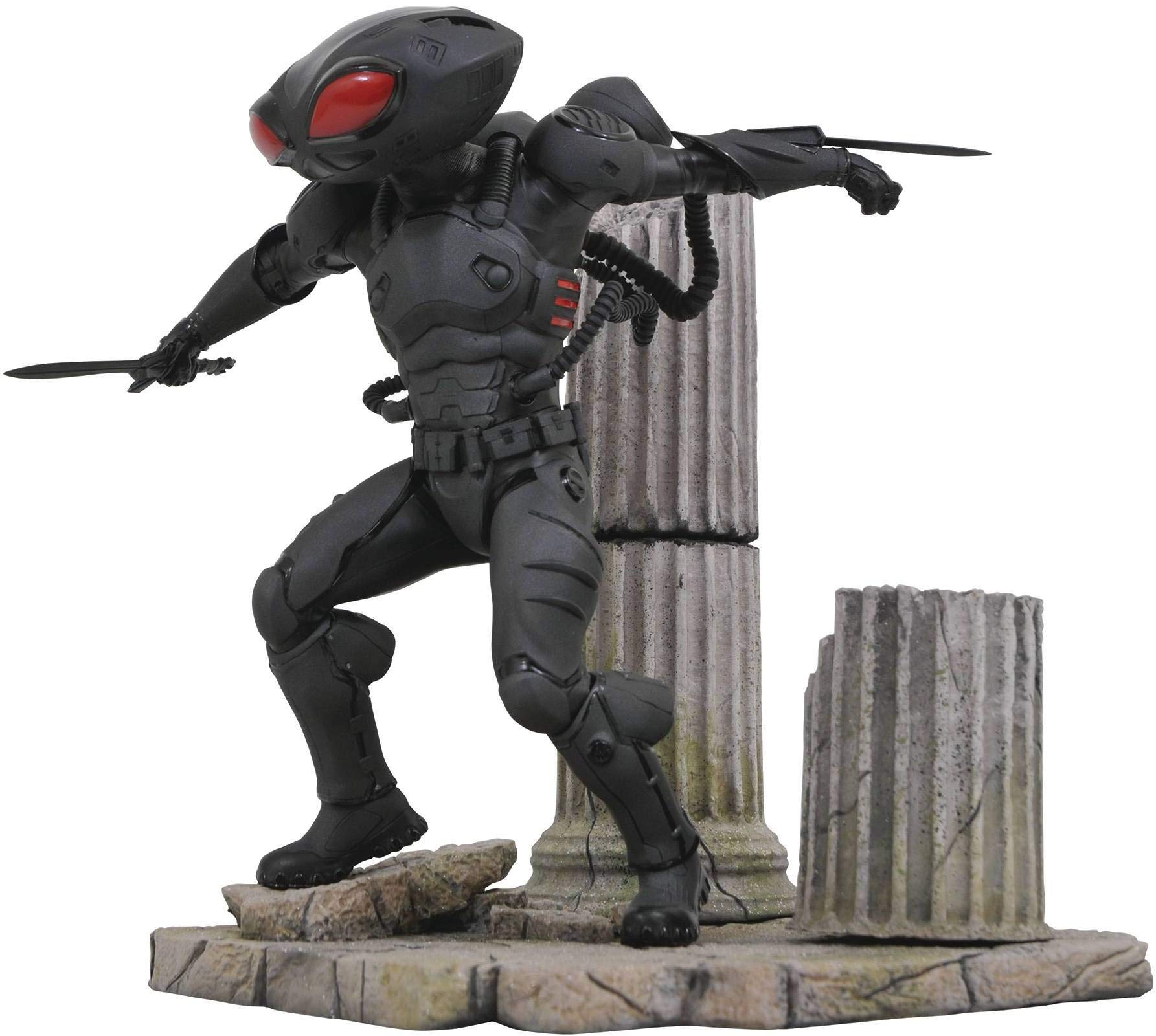 DIAMOND SELECT TOYS DC Gallery: Aquaman Black Manta PVC Figure, Multicolor