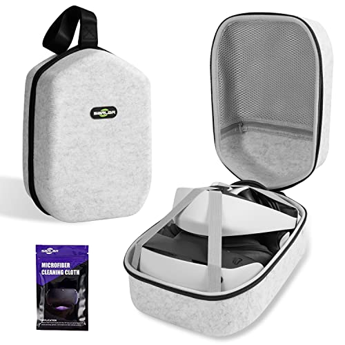 SARLAR Carrying Case Compatible with Playstation VR2 Gaming Headset and Accessories, PS VR2 Hard Travel Bag for Lightweight and Portable Protection