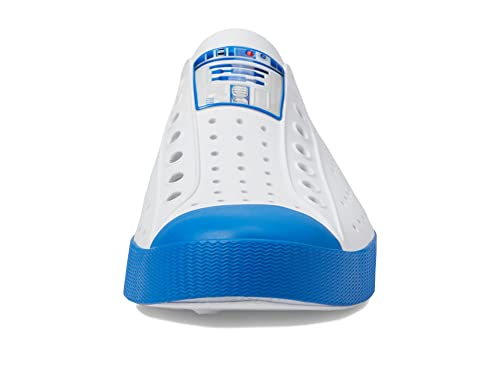 Native Shoes Jefferson Star Wars Print Shell White/Beep Blue/R2d2 Men's 6, Women's 8 Medium