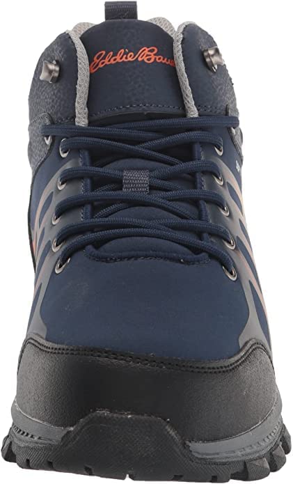 Eddie Bauer Summit Mid Ankle Hiking Boots | Water Resistant, Multi-Terrain Lugs Reinforced & Sturdy Design Rubber Traction Outsole Cradled Footbed