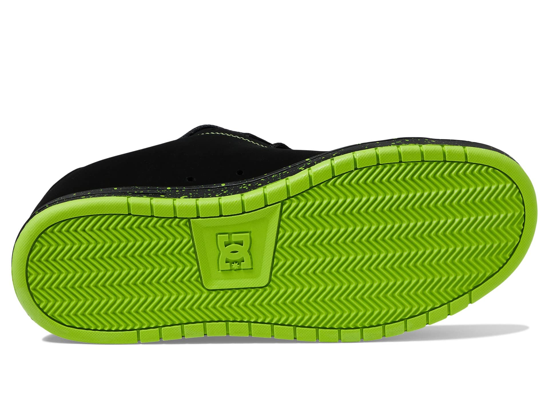 DC Gaveler Casual Low Top Skate Shoes Sneakers Black/Lime Green 13 D (M)