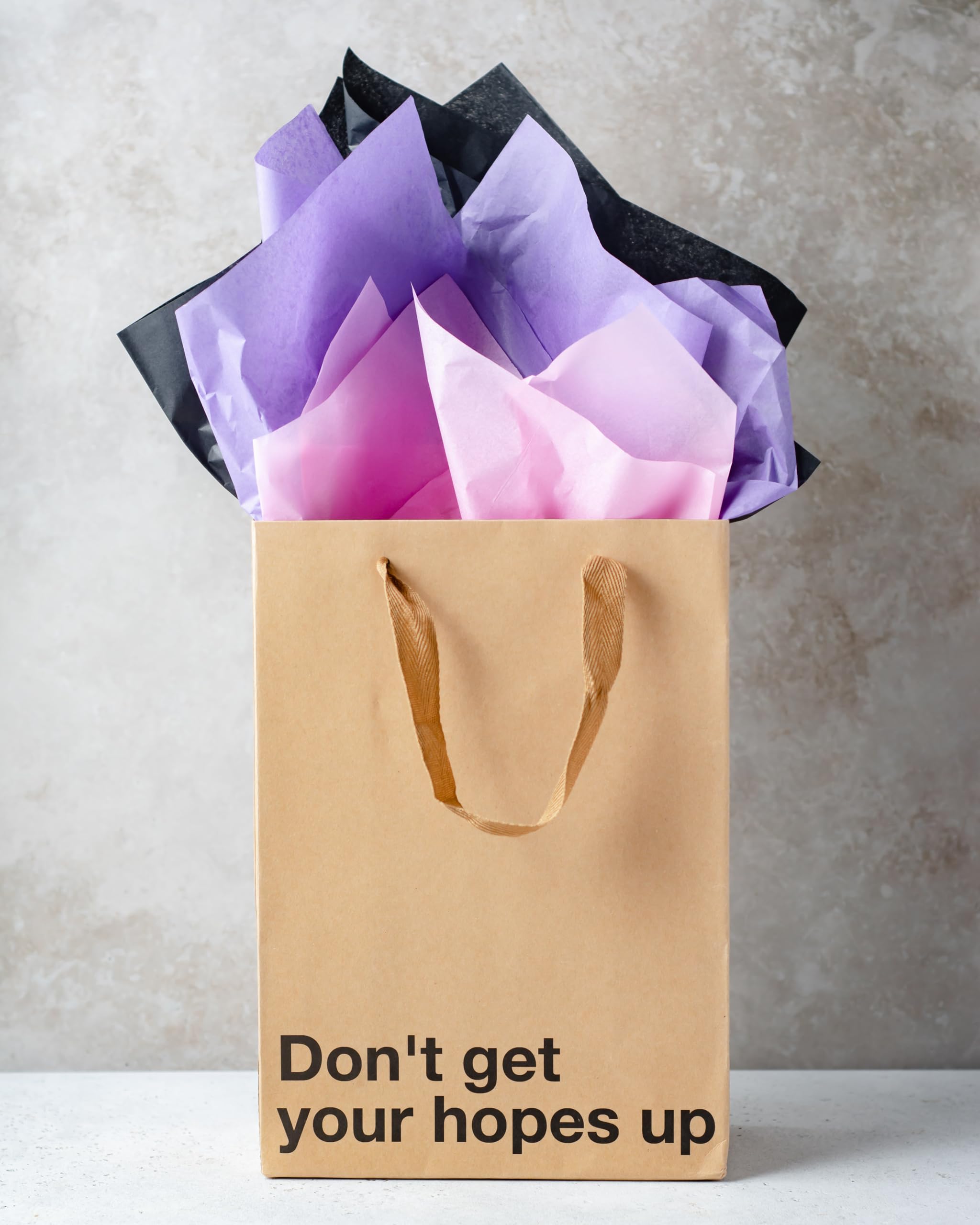 MilkToast Brands Funny Snarky Gift Bag Set, 5 Pieces, Inappropriate Snarky Birthday Gift Wrapping