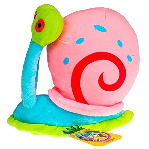 TimeCity Spongebob Squarepants Plush Figure Gary Snail 21.5 x 21 x 11.5 cm Multicoloured One Size