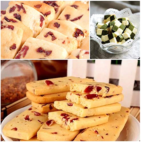 Goeielewe Rectangle Cookie Cutters Long Non-stick Carbon Steel Cookie Mold U Shape Biscuit Cake Bread Mold Cookies Model Baguette Mould for Baking (Long section: 9.5"x1.8"x1.6")