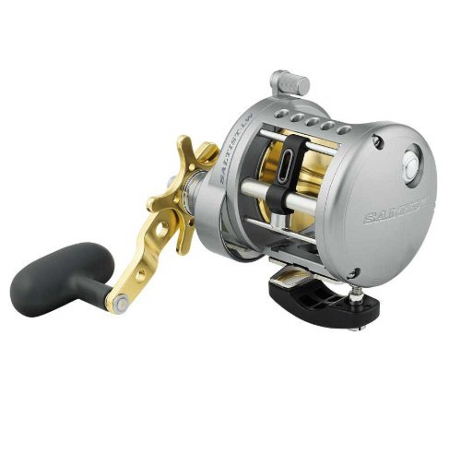 Daiwa Saltist Levelwind Conventional High Speed Reel, 4 (4 CRBB) + 1, 6.1 : 1 - STTLW30HA