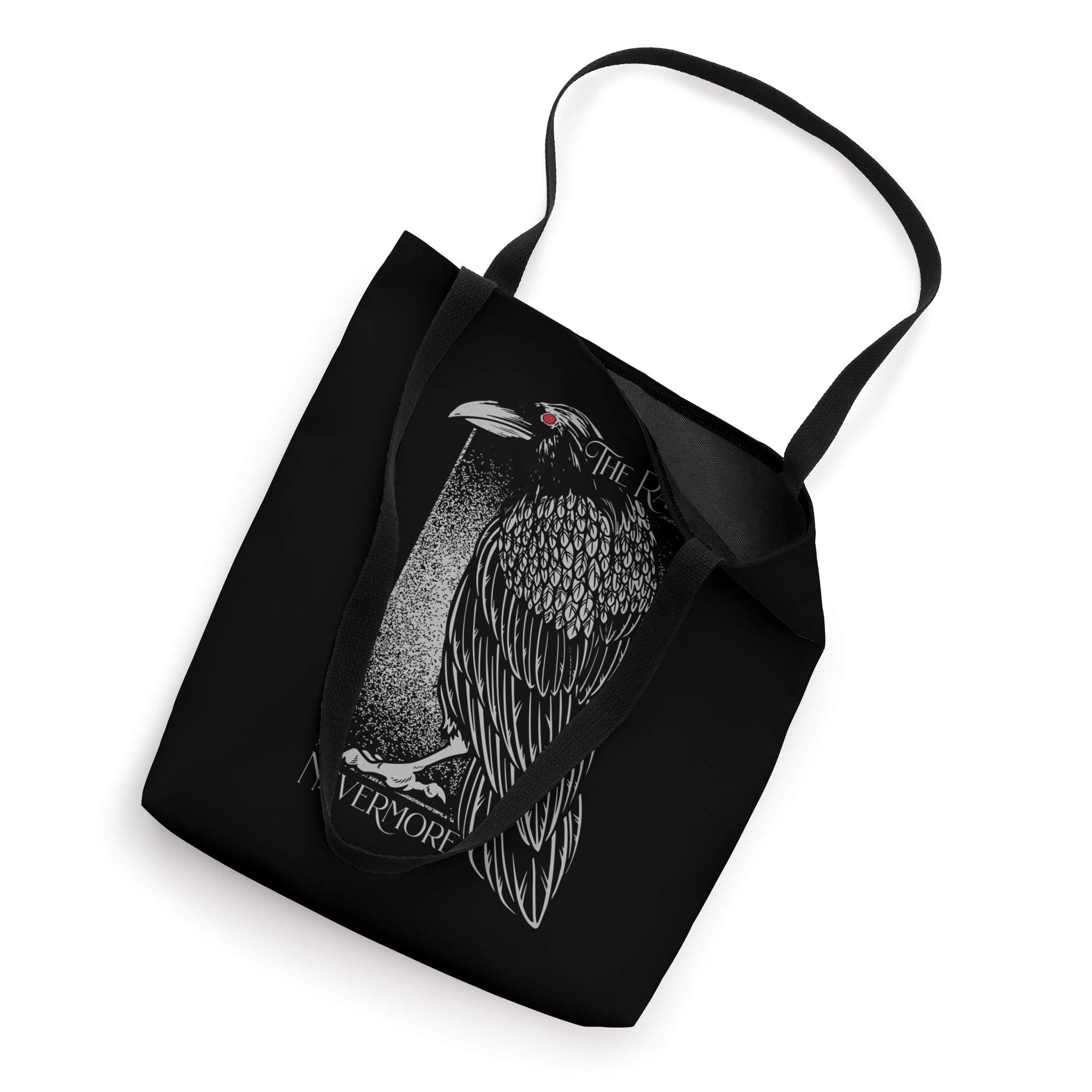 Edgar Allan Poe Nevermore Quoth The Raven Tote Bag