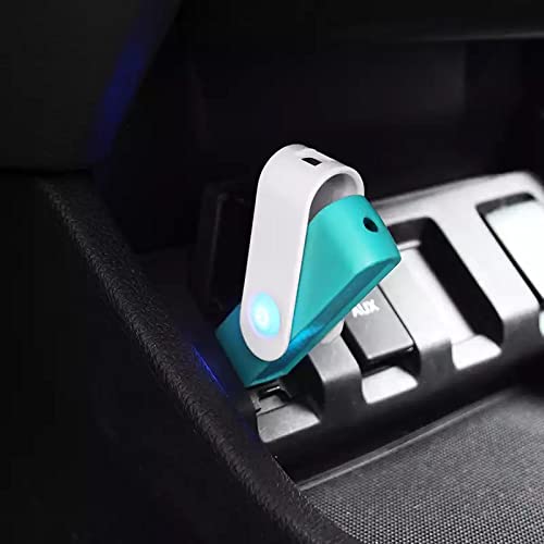GoGo Car Air Purifier Ionizer Ionic Car Air Freshener HEPA Filter Ionizer To Eliminate Allergens Odor Smell, Smoke, Pets, Pollen Mold Bacteria Anti-Microbial