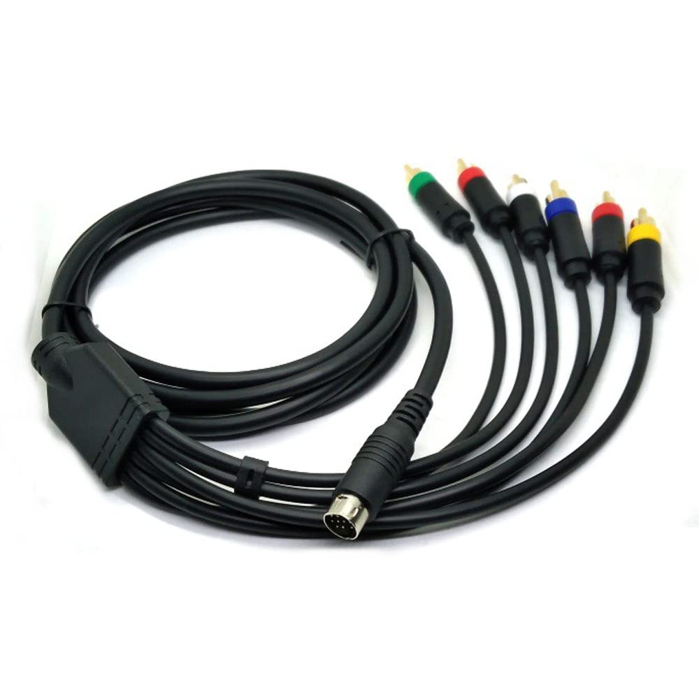 for Sega Saturn RGB/RGBS RCA Composite Cable for Sony PVM BVM NEC XM UPSCALER BNC Not Component (Without BNC)