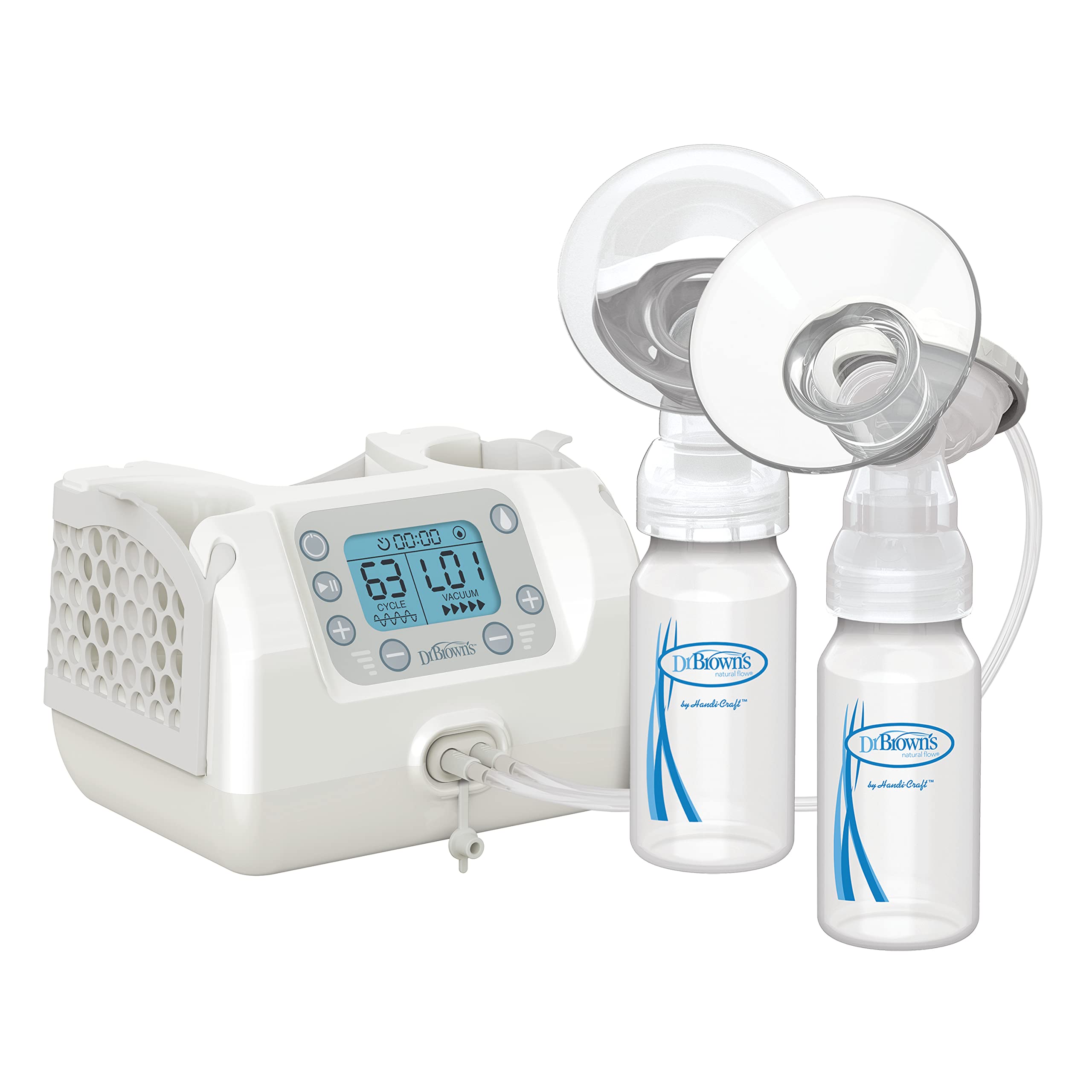 Dr. Brown's Natural Flow® Customflow™ Double Electric Breast Pump Deluxe Breastfeeding Set