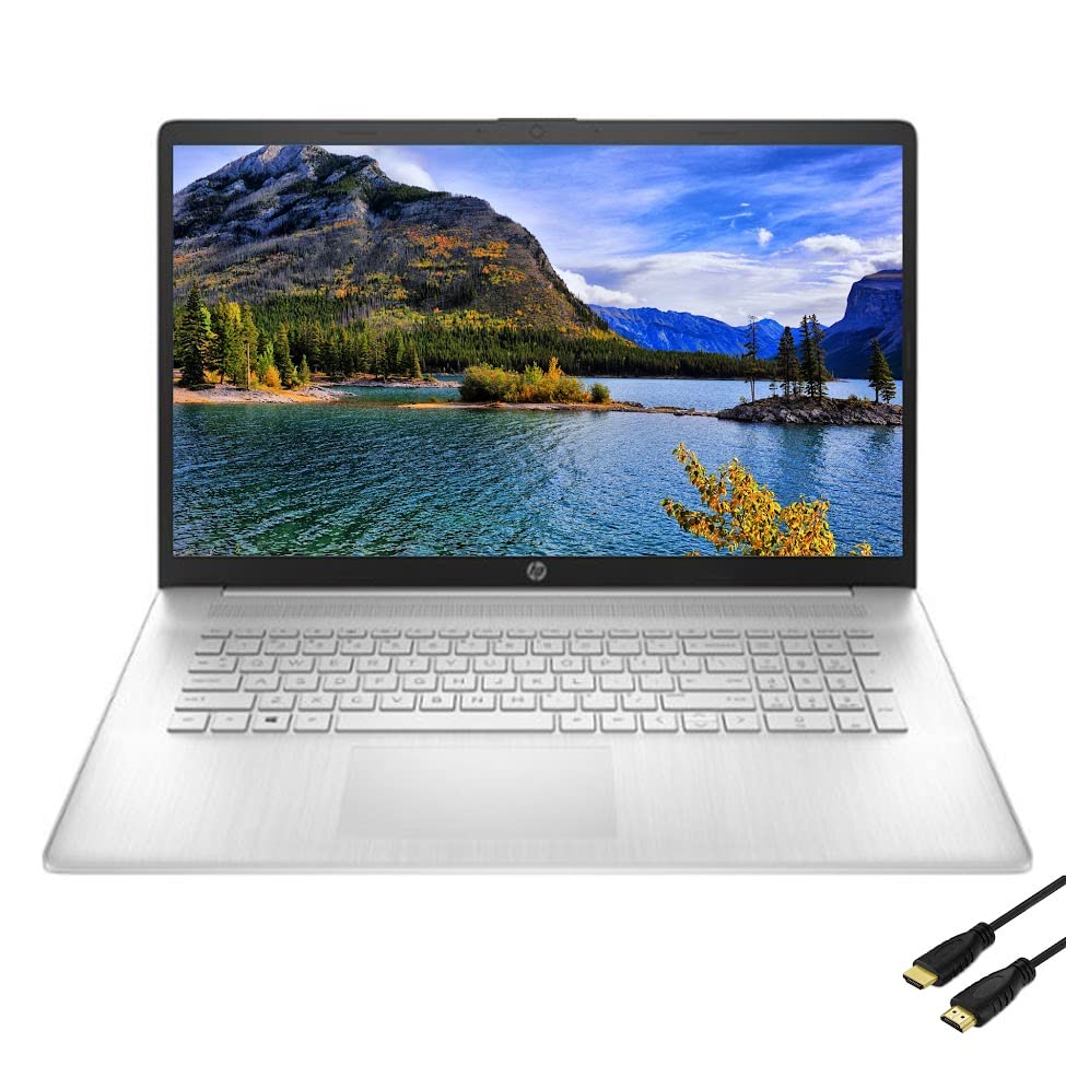 HP 2022 17.3" FHD IPS Laptop, 11th Gen 4-Core Intel Core i5-1135G7(Beats i7-1065G7), Iris Xe Graphics, 16GB 3200Mhz DDR4 RAM, 512GB SSD, 1TB HDD, Windows 11 S, Silver