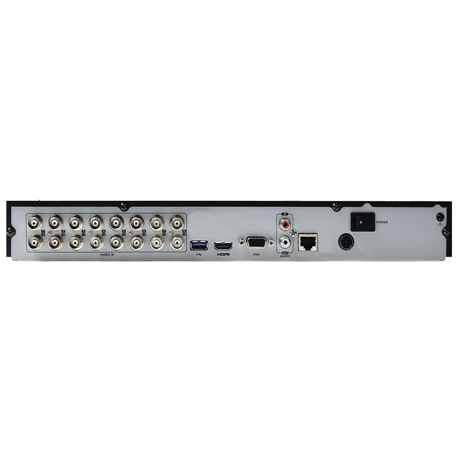 ERT-K2162 16 Channel 2MP 1080P TVI DVR Digital Video Recorder, Support Analog and 2MP TVI Camera, 1080P HDMI and VGA Output, 2TB Hard Drive Storage, Compatible with Hikvision, Hik-Connect App