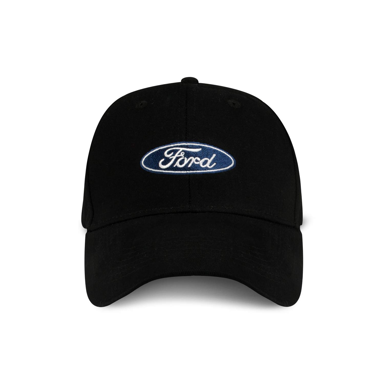 Ford Baseball Cap, Adjustable Cotton Twill Cap, Black