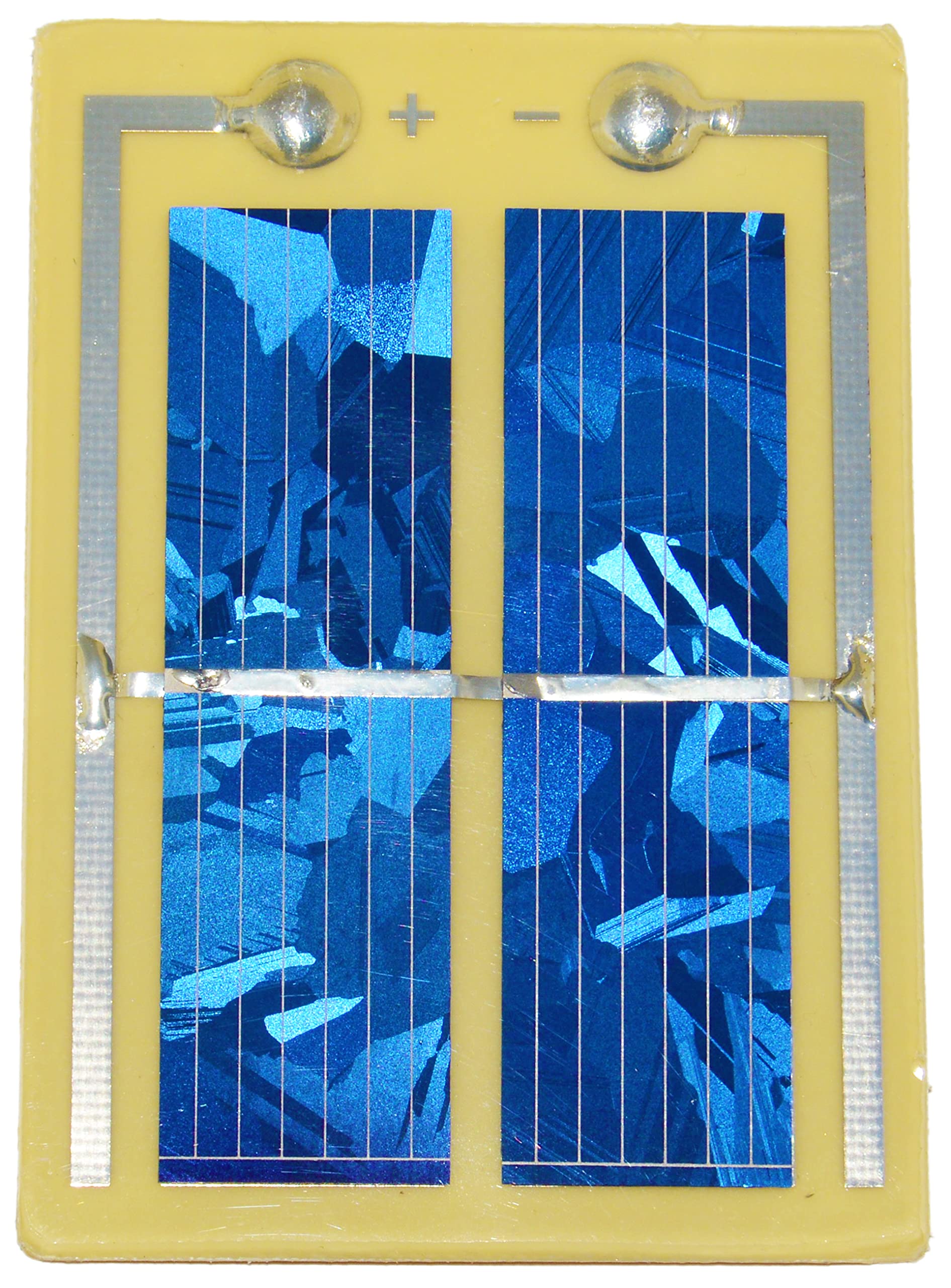 EX ELECTRONIX EXPRESS Solar Cell, Voltage 1.0V (Voc), Current 250mA Isc (Typ), Size 62x46mm