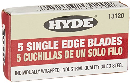 Hyde Tools 13050 Delta Heavy Duty Glass Scraper, 1 Pack