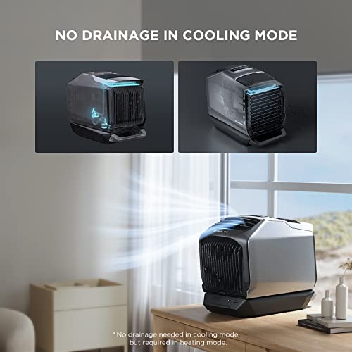 EF ECOFLOW WAVE 2 Portable Air Conditioner, Air Conditioning Unit with Heat, Portable AC for Outdoor Tent Camping/RVs or Home Use (Battery Not Included)