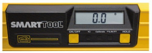 M-D Building Products 92325 4ft Digital Level - Smart & Precise Tool for Accurate Leveling with Slope Percentage