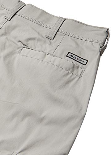 Dickies Men's 11 Inch Temp-iQ Performance Hybrid Utility Short, Nickel, 36