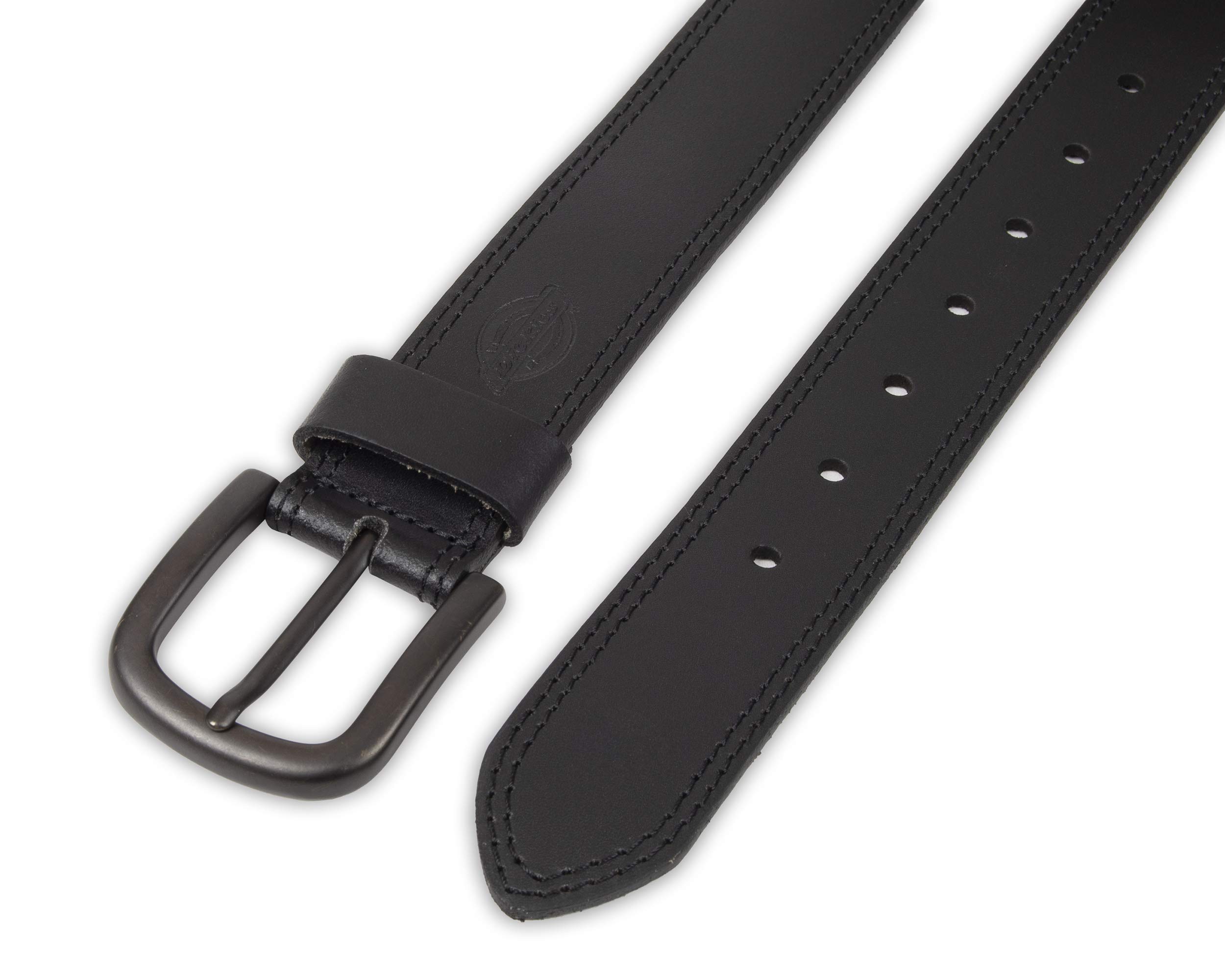 Dickies Men's Casual Leather Belt, Black, 36