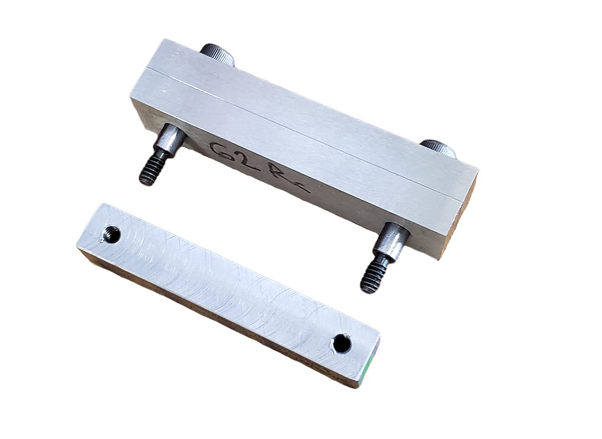 Jantz USA Hardened File Guide For Knife Making, Made From A-2 Tool Steel, Maximum Blade Width 2"