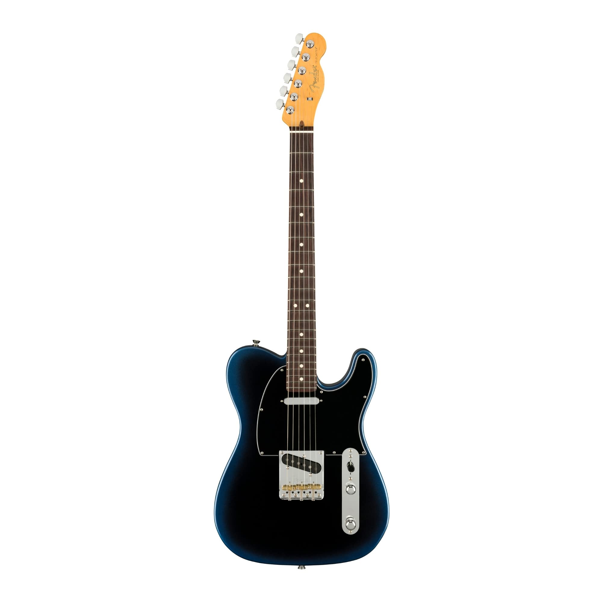 Fender 6 String Solid-Body Electric Guitar, Right, Dark Knight (0113940761)