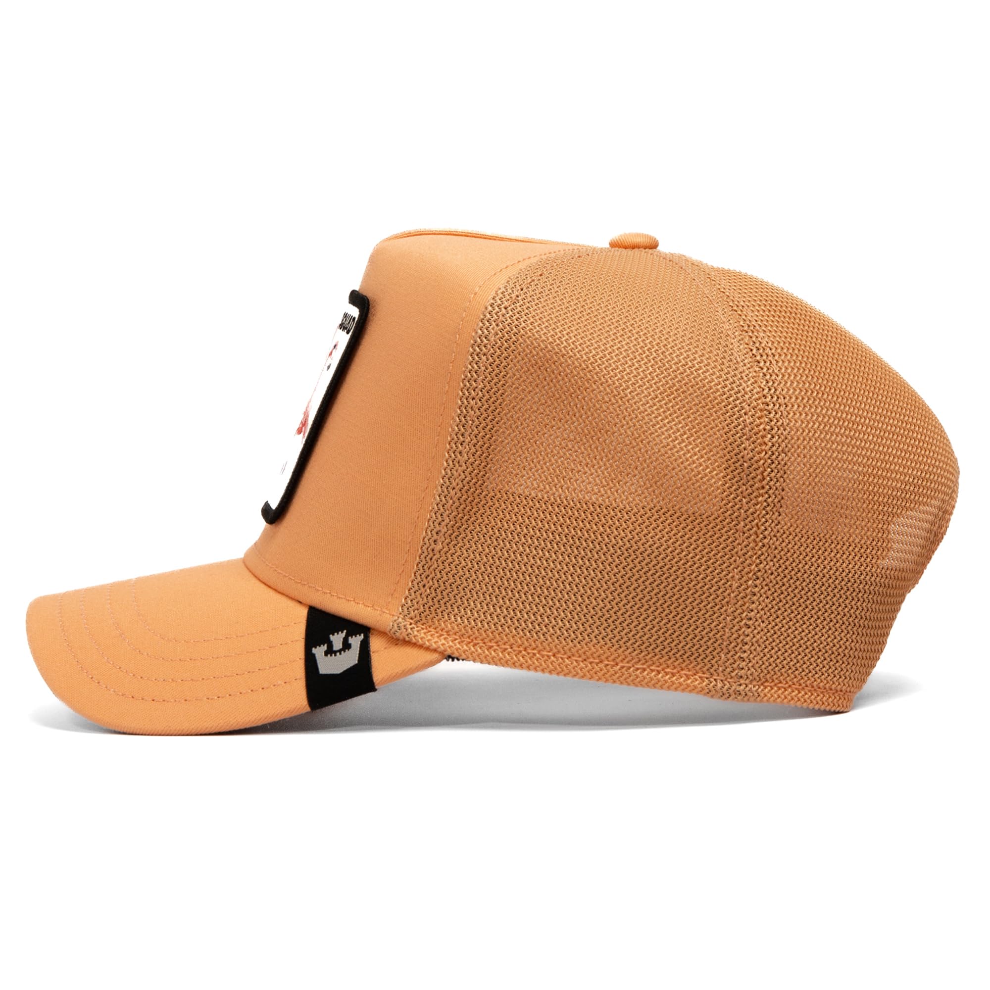 Goorin Bros. Unisex V2 Premium Mesh Adjustable Trucker Hat by The Farm, Black (V2 Lit), One Size