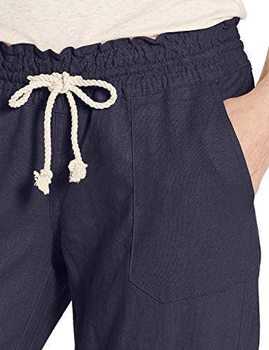 Roxy Women's Oceanside Pant, Mood Indigo, XL