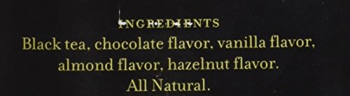 Harney & Sons Chocolate Black Tea, Florence, Hazelnut, 4 Ounce
