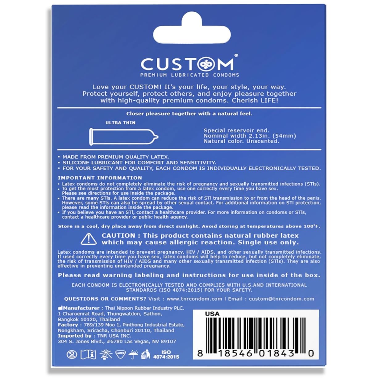 Custom Studded Intimacy, Studded Sensations Premium Lubricated Condoms - 12 Count