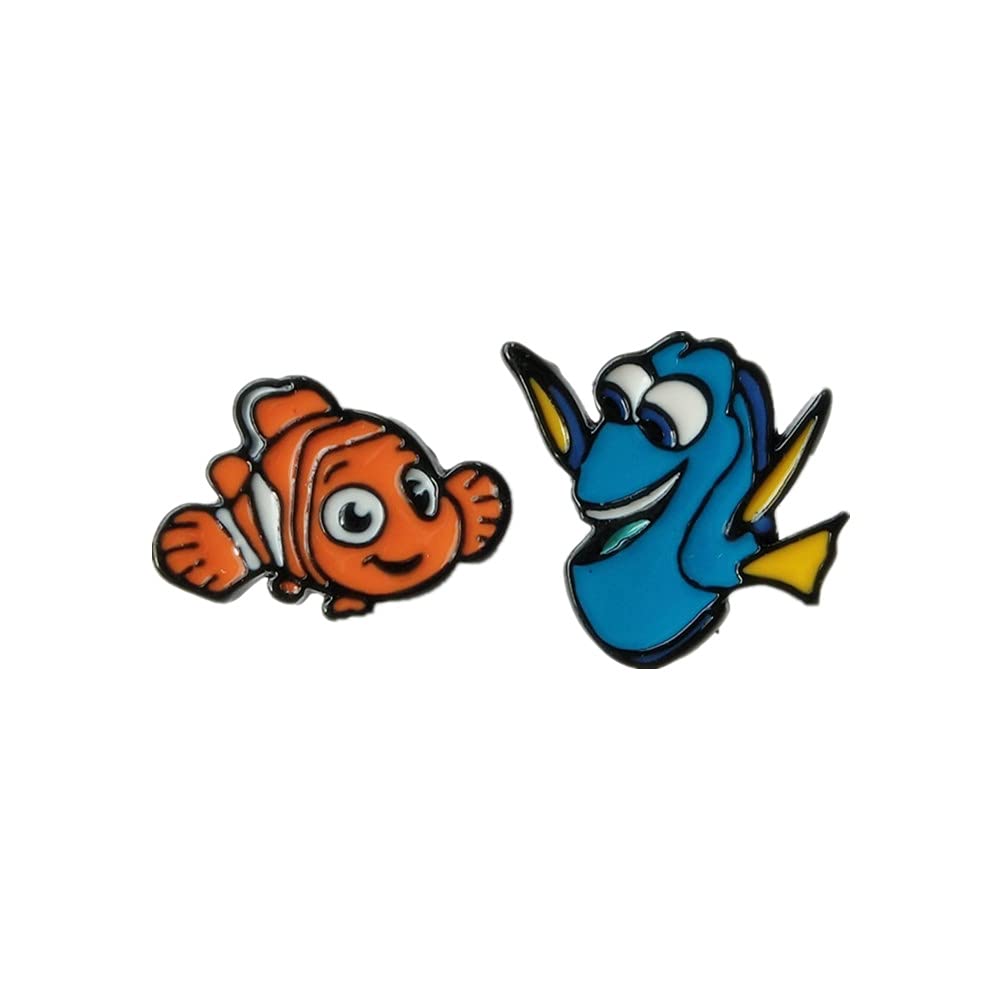 Dream Water Anime Cartoon Metal Stud Earrings Gifts for Woman