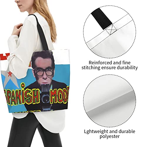 Elvis Costello Women's Shoulder BagCrossbody Handbag Casual Tote
