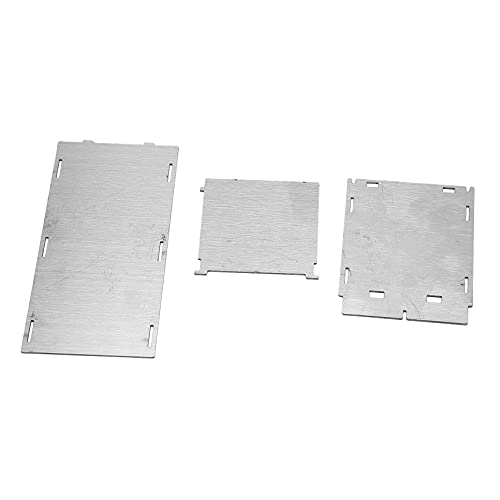 EMBRACENATURE Foldable Wood Burning Stove Backpacking for Outdoor Picnic BBQ Camp Hiking, silver