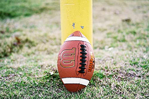 Wilson GST Composite Football - Official Size, Tan