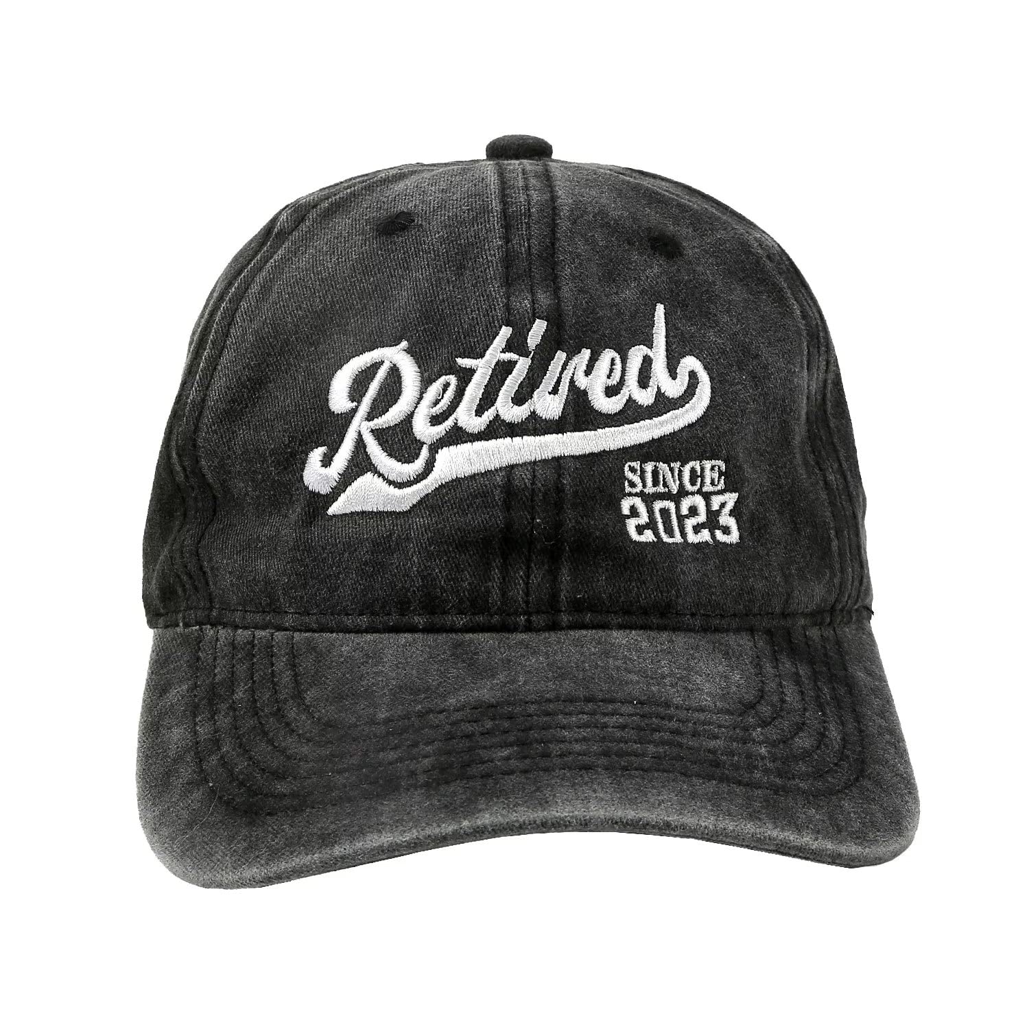 Embroidered Retired 2023 Hat Cool Retirement Gift for Women Men Grandpa Funny This Legend Has Retired Baseball Cap Bl Black