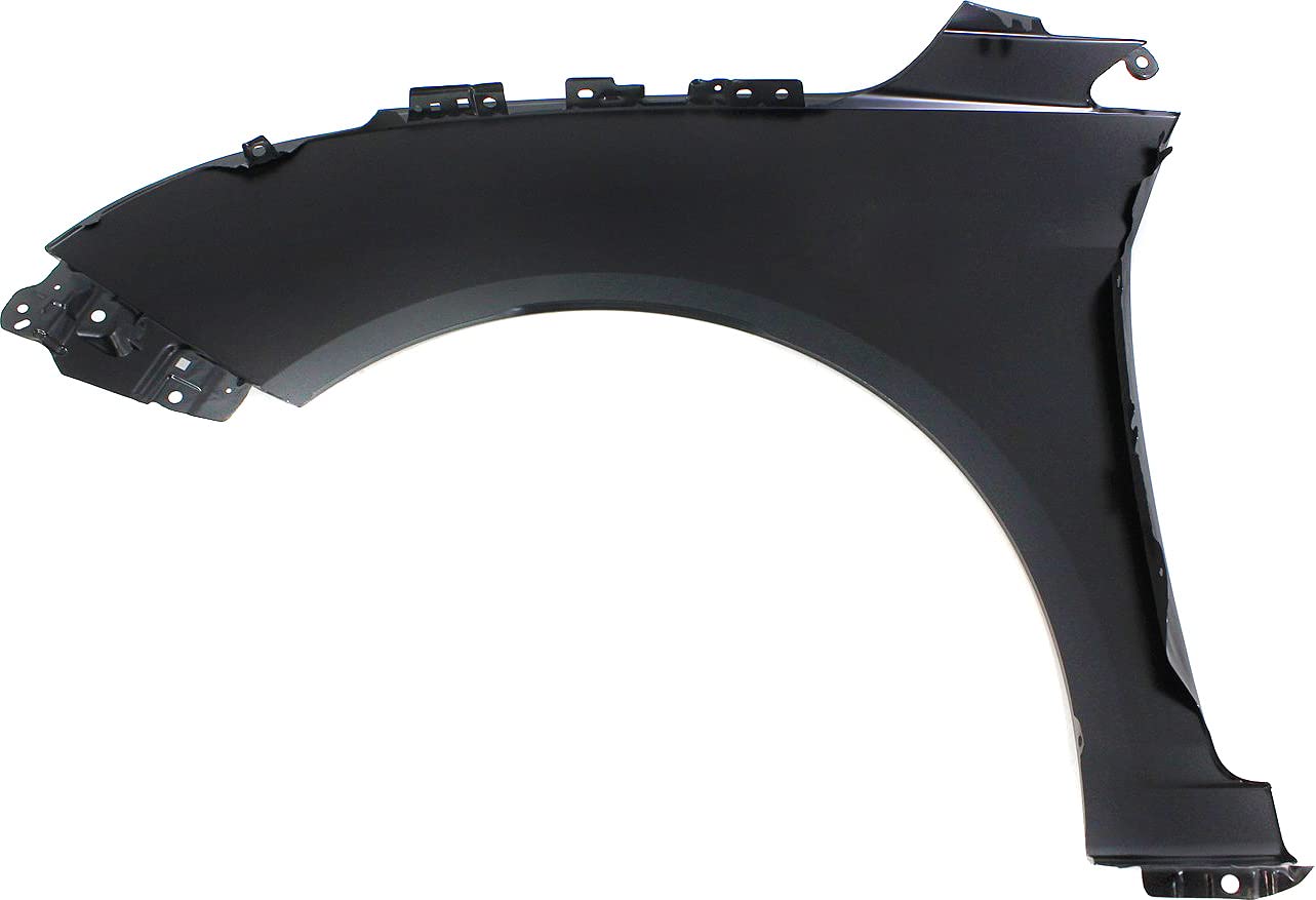 Evan Fischer Front Fender Compatible With 2011-2015 Chevrolet Cruze, Fits 2016 Chevrolet Cruze Limited Primed Steel Passenger Side