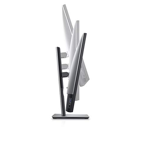 Dell U2720QM 27 Inch UltraSharp 4K UHD, IPS Ultra-Thin Bezel Monitor (HDMI, DisplayPort, USB-C), VESA Certified, Silver, Black