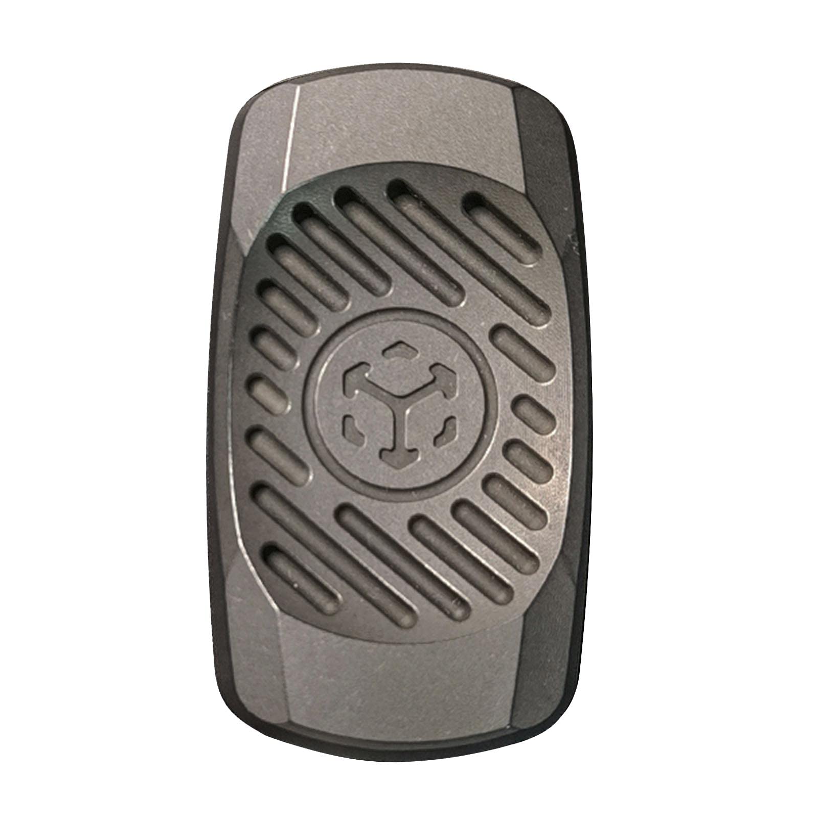 Fidget Slider Infinity EDC Haptic Coin Fidget Toy for Adult (Stone Washing/Zirconium)
