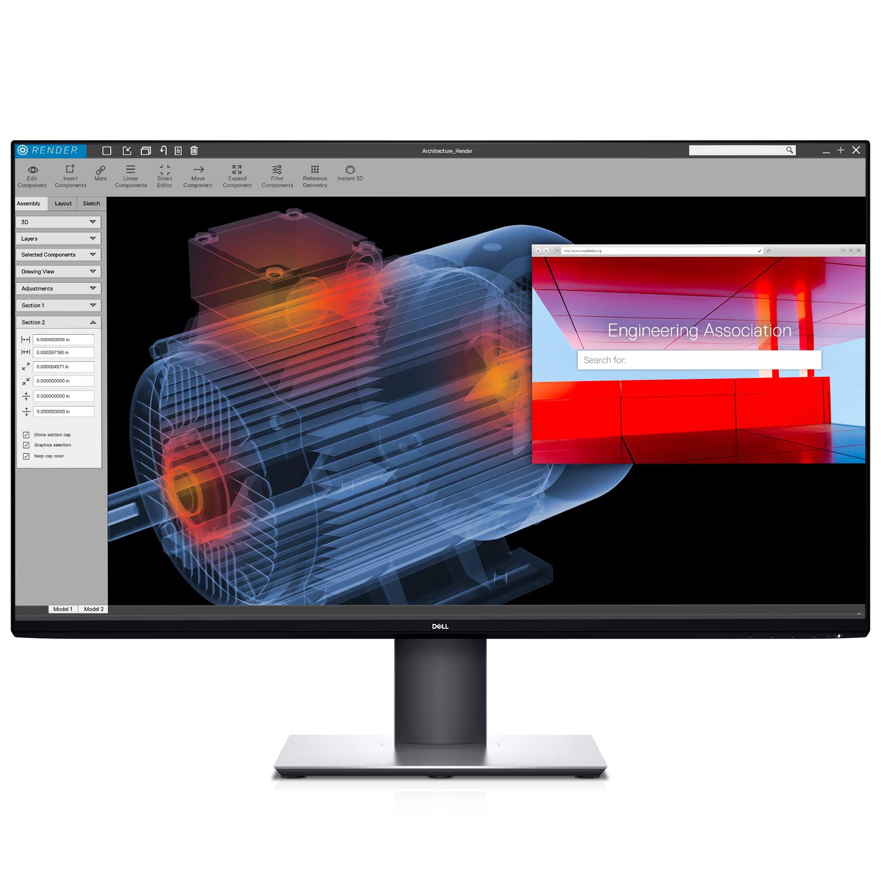 Dell UltraSharp U3219Q Widescreen 32" 4K UHD LCD Monitor, Black - 31.5" 3840 x 2160, InfinityEdge, 16:9, 400 cd/m², 1300 : 1, DisplayPort + HDMI + USB Type-C Inputs