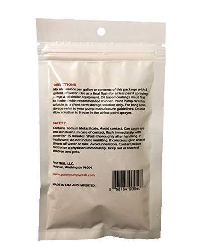 Paint Pump Wash - Airless Paint Sprayer Cleaner.