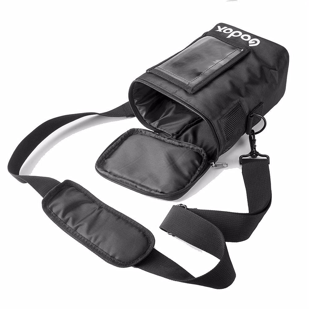 Godox AD600BM Bowens Mount 600Ws GN87 HSS Outdoor Flash Strobe Light with 2.4G Wireless X System, 8700mAh Battery, W/Godox CB-09 Carrying Bag and Godox PB-600 Portable Flash Bag