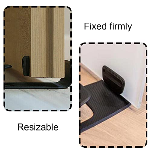 Door Stopper Self Adhesive Doorstop Holder Spring Door Holder for Home Bedroom Bathroom