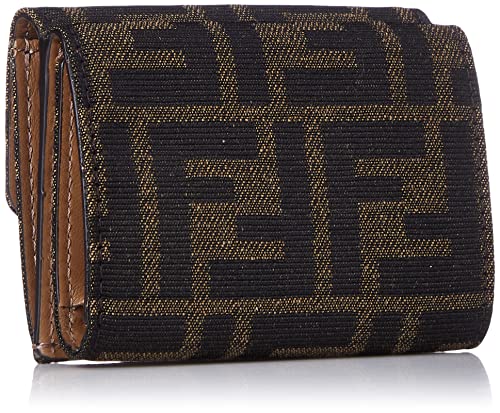 FENDI(フェンディ) Women Trifold Wallet, Tabacco+Moro+O.Soft, One Size
