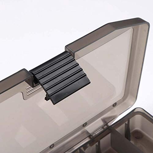 Fishing Tackle Boxes Fishing Tackle Box Storage Case Fly Fishing Lure Spoon Hook Bait Tackle Case Box 5 Compartments Fishing Accessories Tools