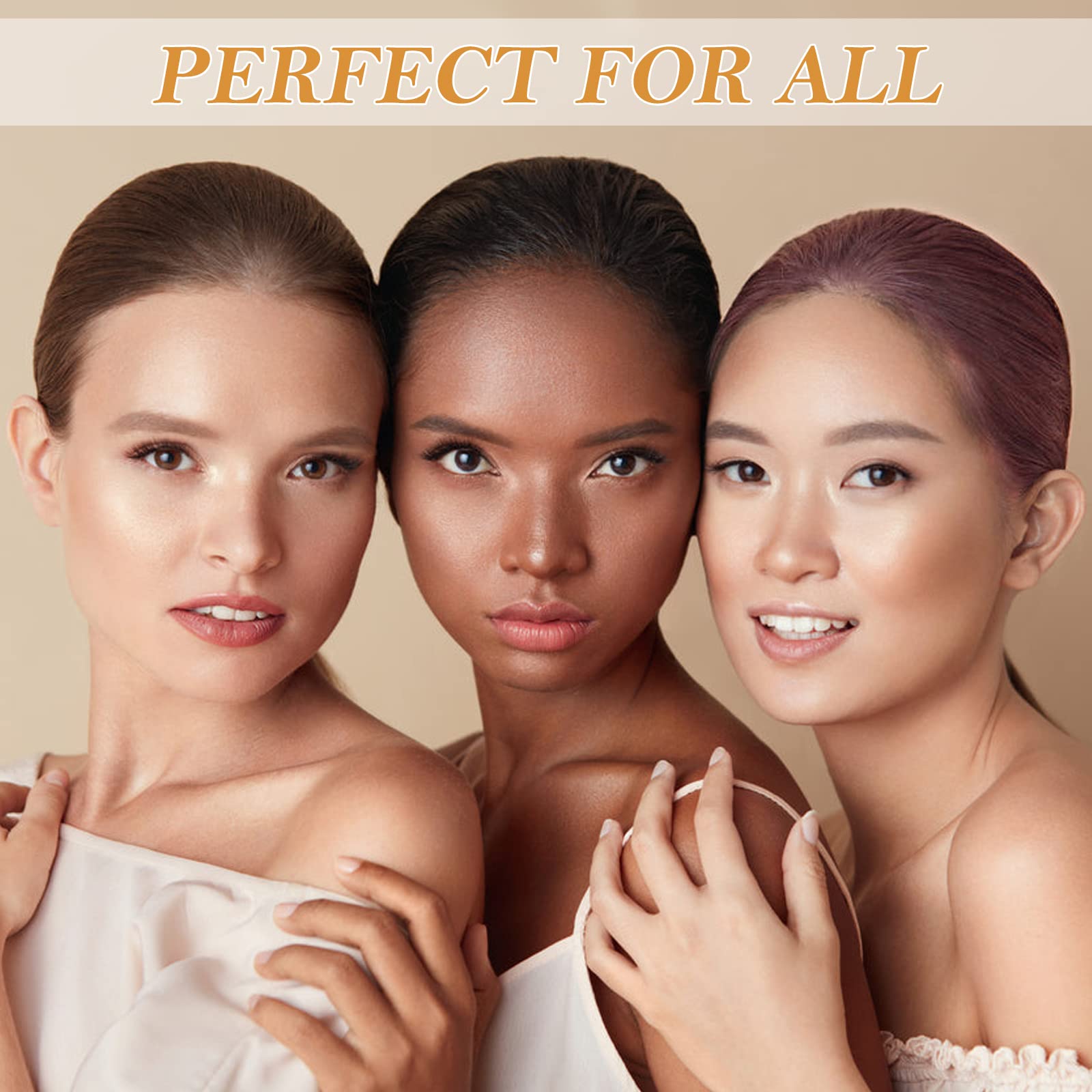Eyebrow Stamp Stencil Kit for Perfect Bushy Eyebrows,20 Eyebrow Stencils,Brow Stamp Trio Kit with Sponge Applicator,Waterproof Eyebrow Pomade,Dual-ended Eyebrow Brush-Soft Brown