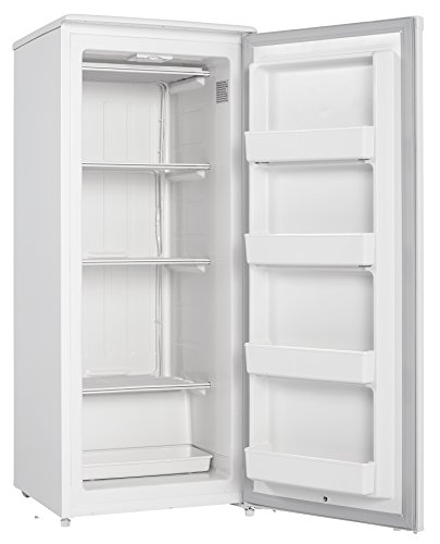 Danby DUFM085A2WDD1 Upright Freezer, 8.5 Cubic Feet, White