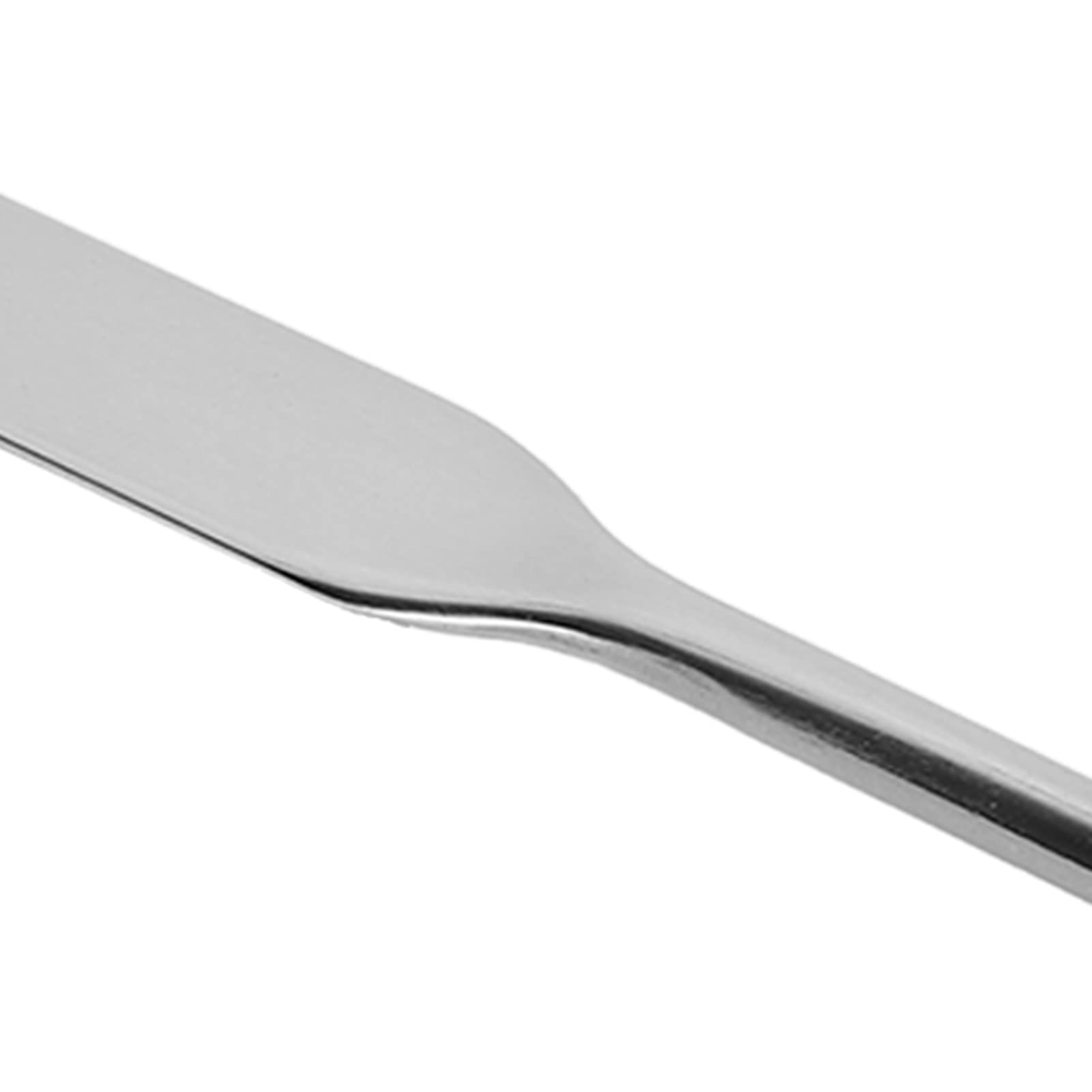 Dioche Stainless Steel Makeup Spatula, Liquid Spatula, Ergonomic Nail Art Makeup Stirring Rod, proof Beauty Spatula, for Makeup Artist