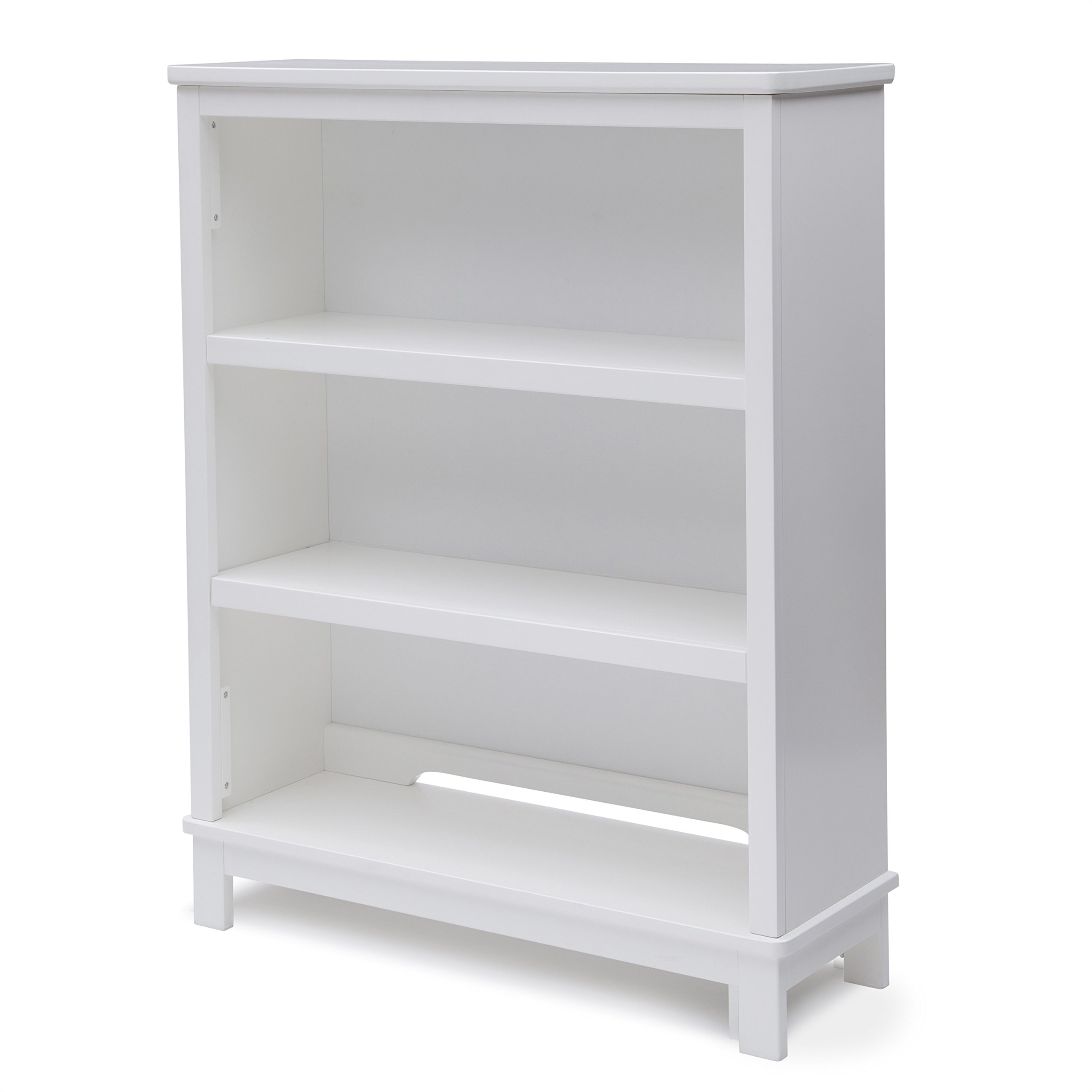 Delta Children Epic Bookcase for Books and Toys, Greenguard Gold Certified, White