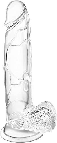 Dildos for Women with Strong Suction Cup for Hands-Free Play Body-Safe Material Dildo Adult Sex Toys for Female and Men