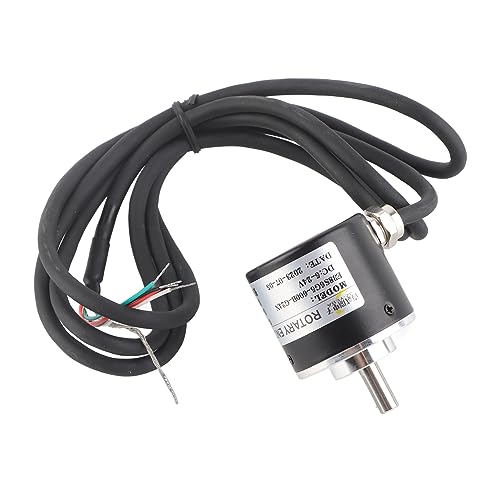 Magnetoelectric Incremental Rotary Encoder Wide Voltage AB Two Phases Shaft 6mm 600P/R DC5V-24V