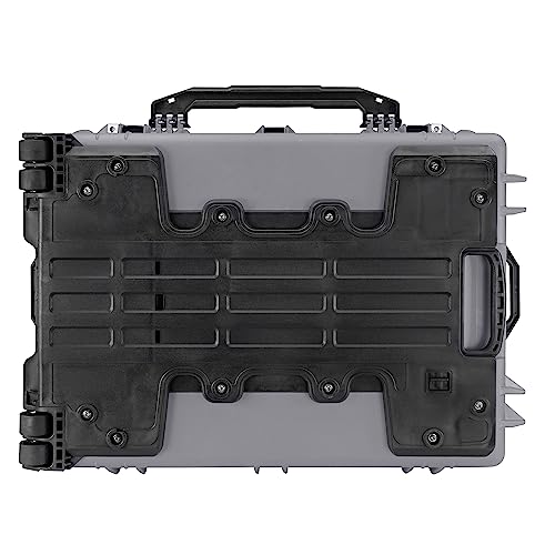Eylar XXL 31.5" Protective Gear Roller Case Water and Shock Resistant w/Foam (Gray)