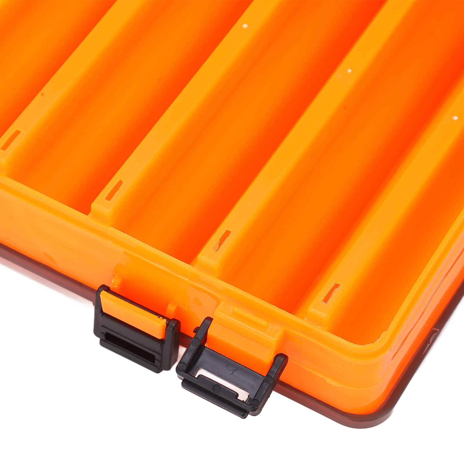 Fishing Lure , Fishing Tackle Box Design Anti Lost 2 Sided Anti Fall with Side Handle for Saltwater